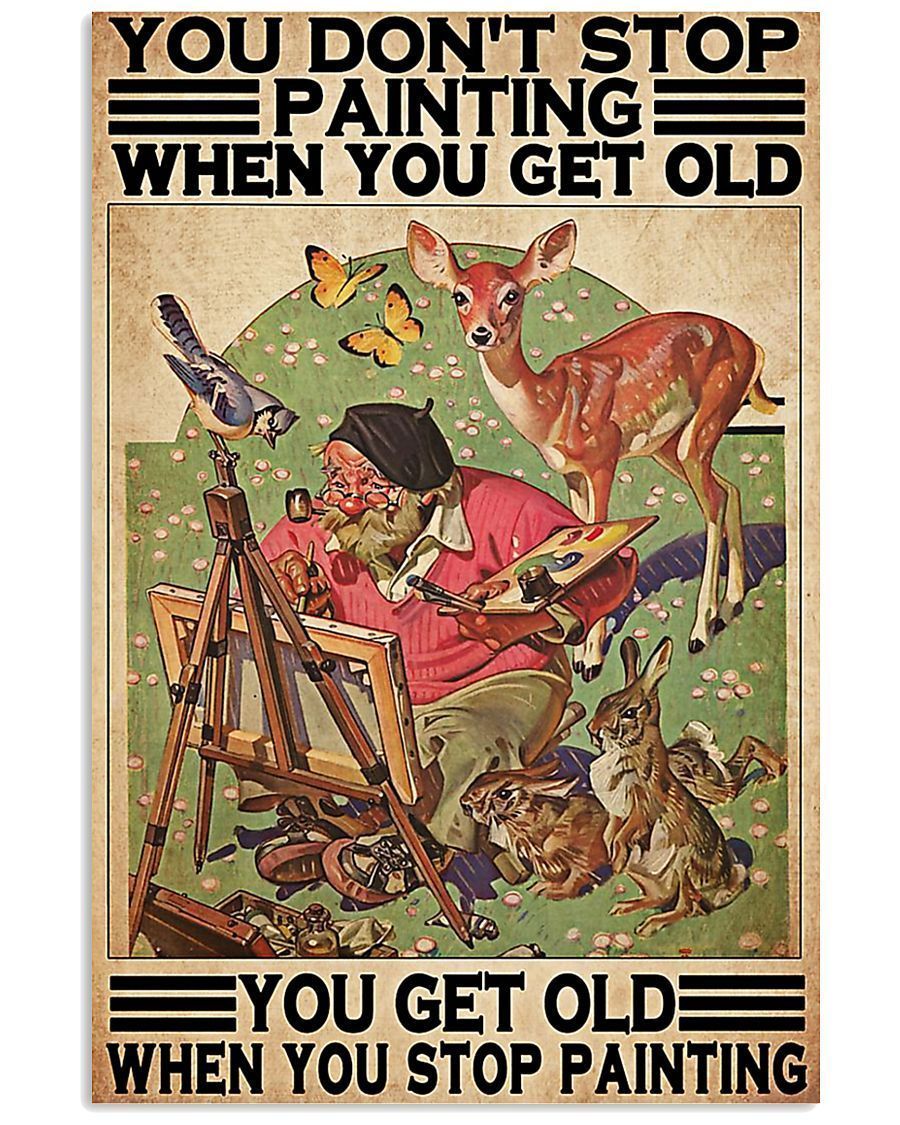 Professions Poster – Painting Don’t Stop It Vertical Poster Canvas ... Professions Poster – Painting Don’t Stop It Vertical Poster Canvas ...
