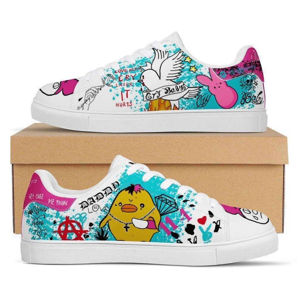 Hell Boy Bird Low Top Leather Stan Smith Shoes SST1179 - Thissporty ...