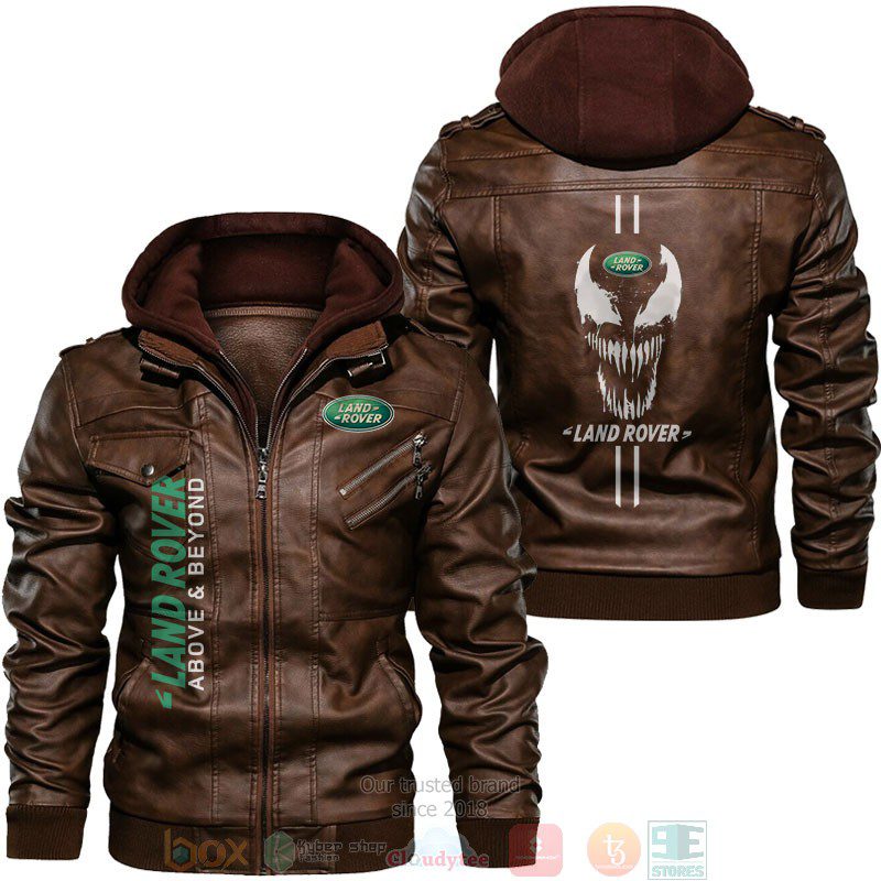 Land Rover Above Beyond Venom Leather Jacket LJ1619 - Thissporty - Let ...