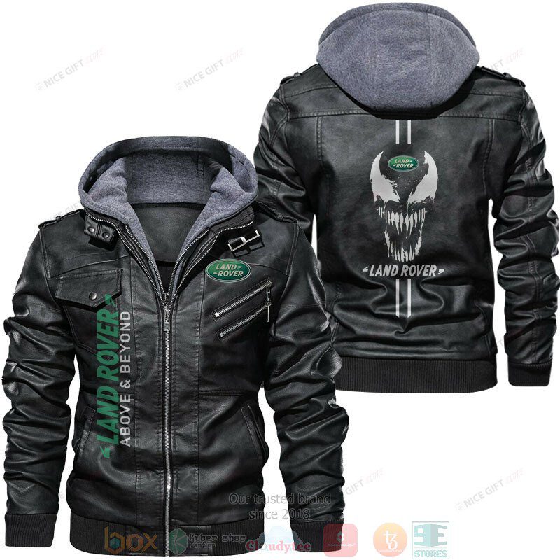 Land Rover Above Beyond Venom Leather Jacket LJ1619 - Thissporty - Let ...